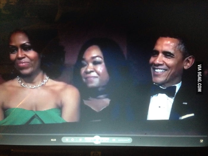 Did anyone else notice Obama and his wife watching the opening ...