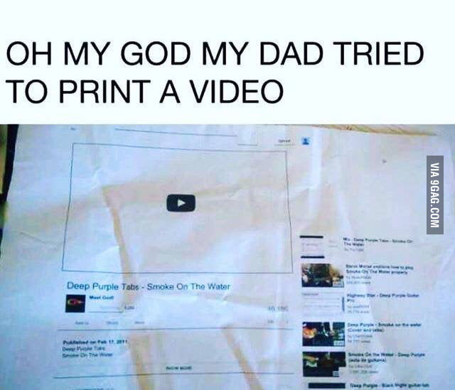Classic dad move... - 9GAG