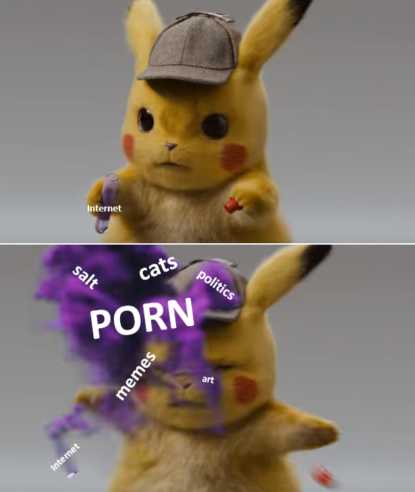 Staring Pikachu as every 9 years old - 9GAG