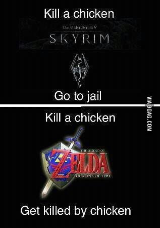 Zelda Chicken Memes Revenge Memes Post Imgur