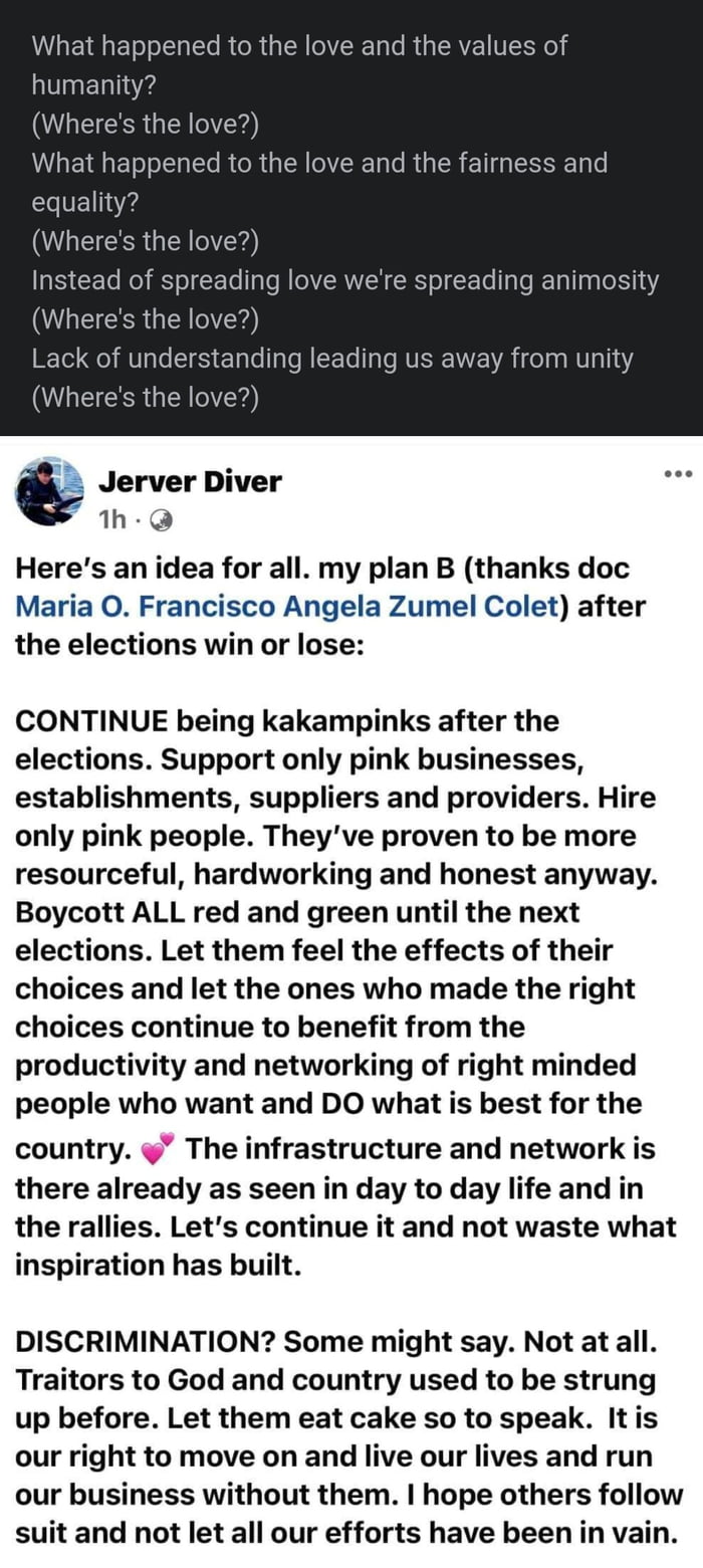 Father, father, father help us Send some guidance from above 'Cause ...