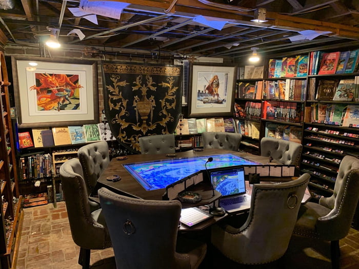 A dungeon master’s game room - 9GAG