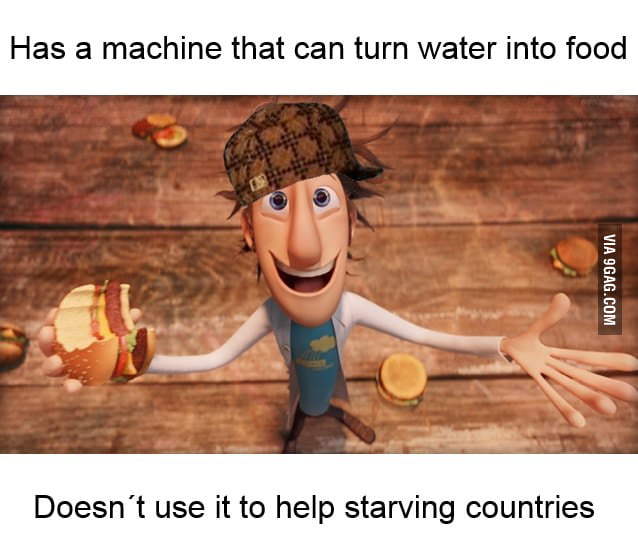 Scumbag Flint Lockwood - 9GAG