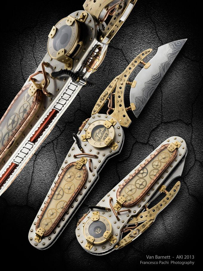 The Time Machine knife by Van Barnett - 9GAG