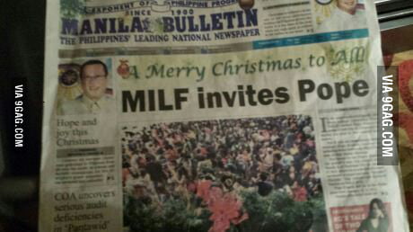 FFS its Moro Islamic Liberation Front - 9GAG