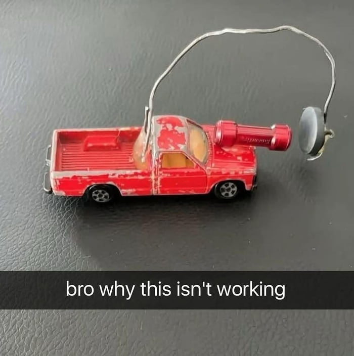 Peak engineering right here - 9GAG