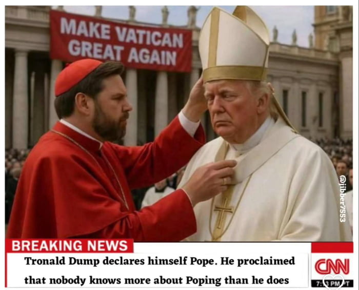 Make Vatican Great Again - 9GAG