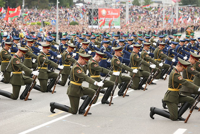 On July 3, 1944, the city of Minsk was liberated by the Soviet army ...