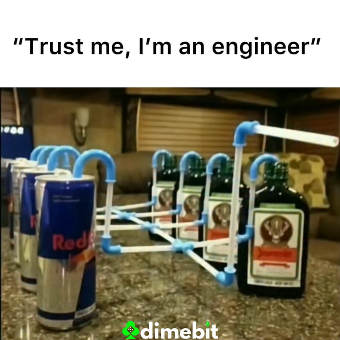 Peak engineering right here - 9GAG