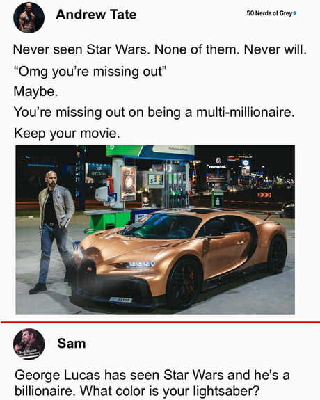 Best Funny andrew tate Memes - 9GAG