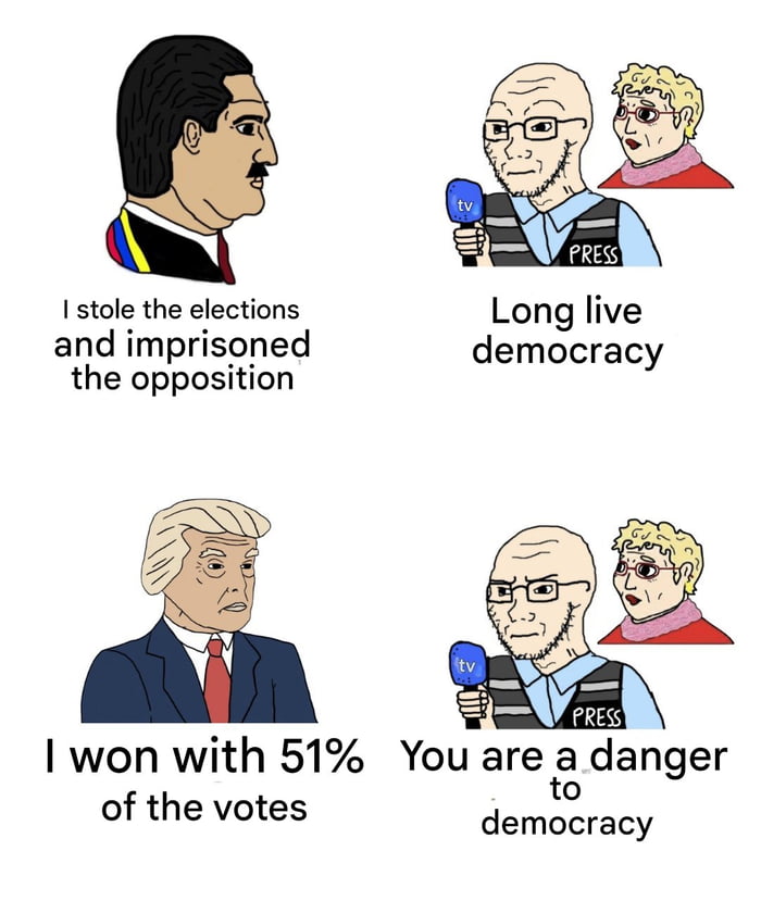 It’s democracy - 9GAG
