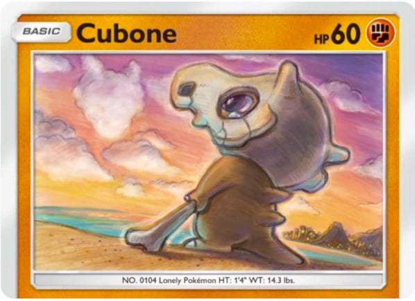 Cubone is crying because the clouds look like his mom :( - 9GAG