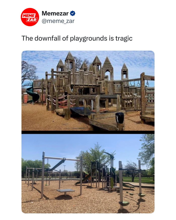 When your childhood playground was the ultimate fortress. - 9GAG
