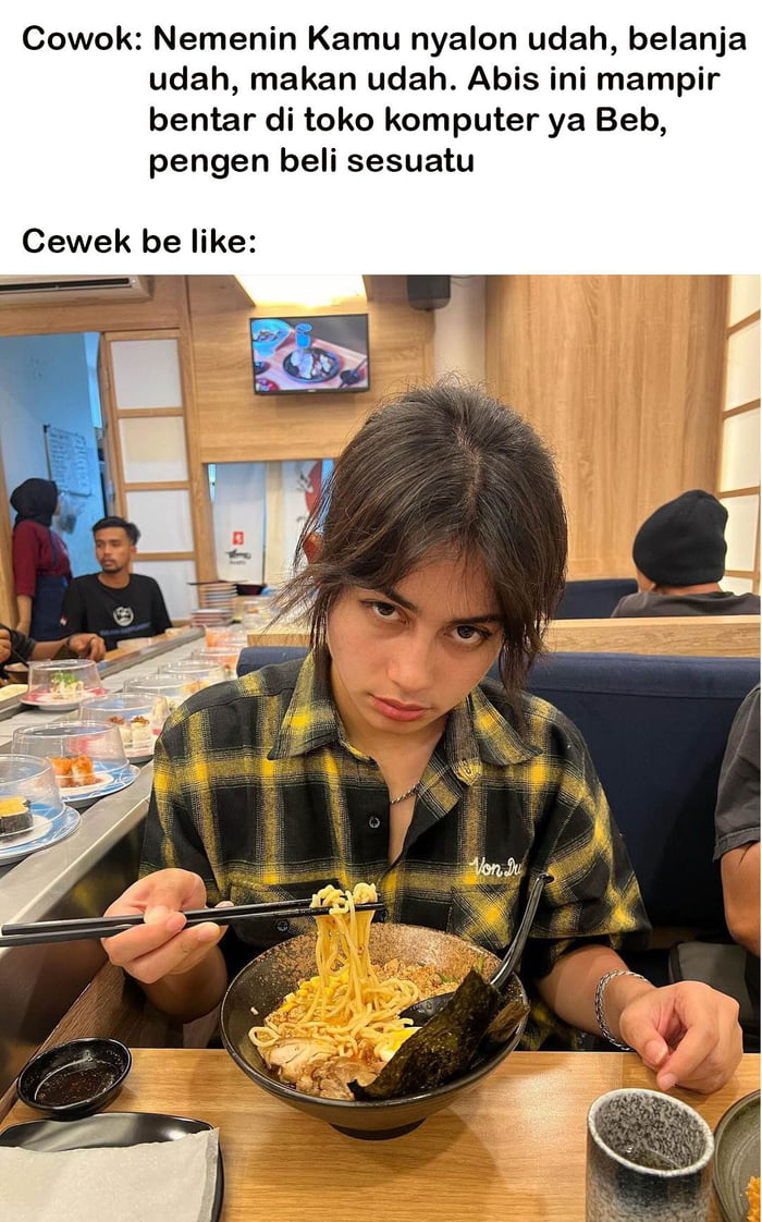 Kamu ini ya, boros banget sih... - 9GAG