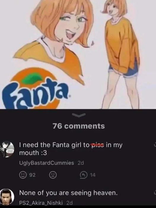 Does she p!ss fanta though? - 9GAG