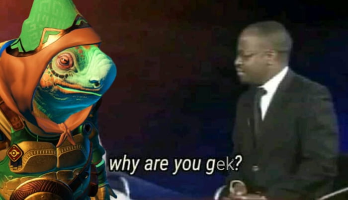 Who says I'm gek? - 9GAG