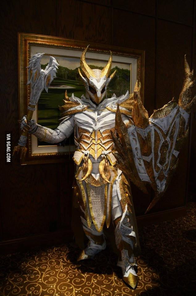 Skyrim Holy Daedric Armor. - 9GAG