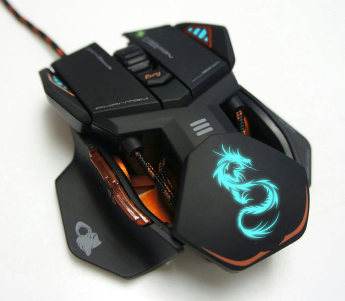 This badass mouse. Dragonwar phantom laser. - 9GAG