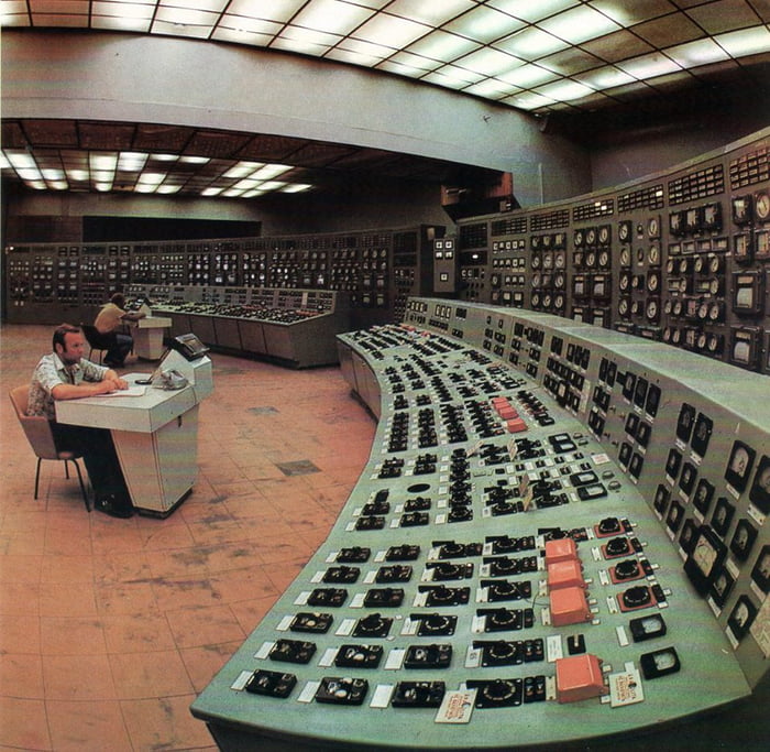A soviet era power plant control room - 9GAG