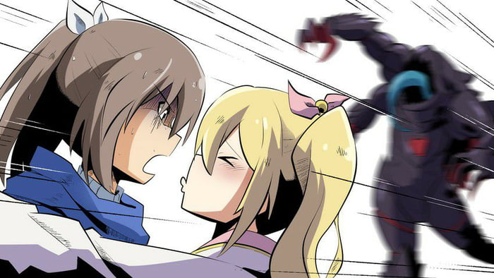 Maple x Sally from Bofuri. Yuri fanart from flippyz15. Such a demanding ...