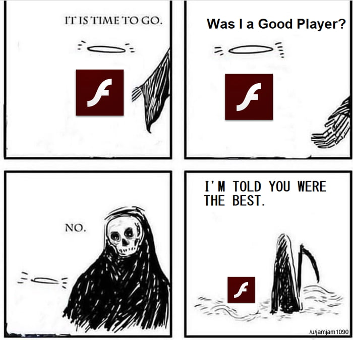 Goodbye Adobe Flash Player - 9GAG