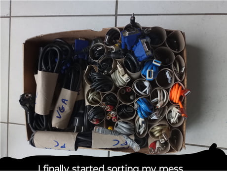 Best Funny cable management Memes - 9GAG