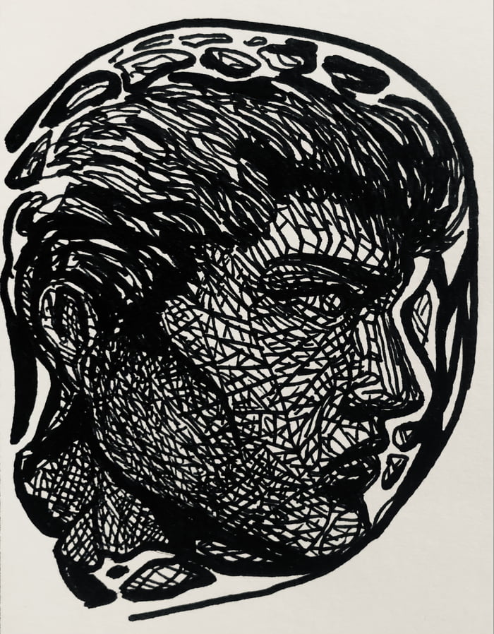 Today I drew this random guy - 9GAG