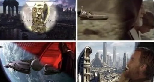 Did you ever notice all the PowerPoint transitions in Star wars - 9GAG