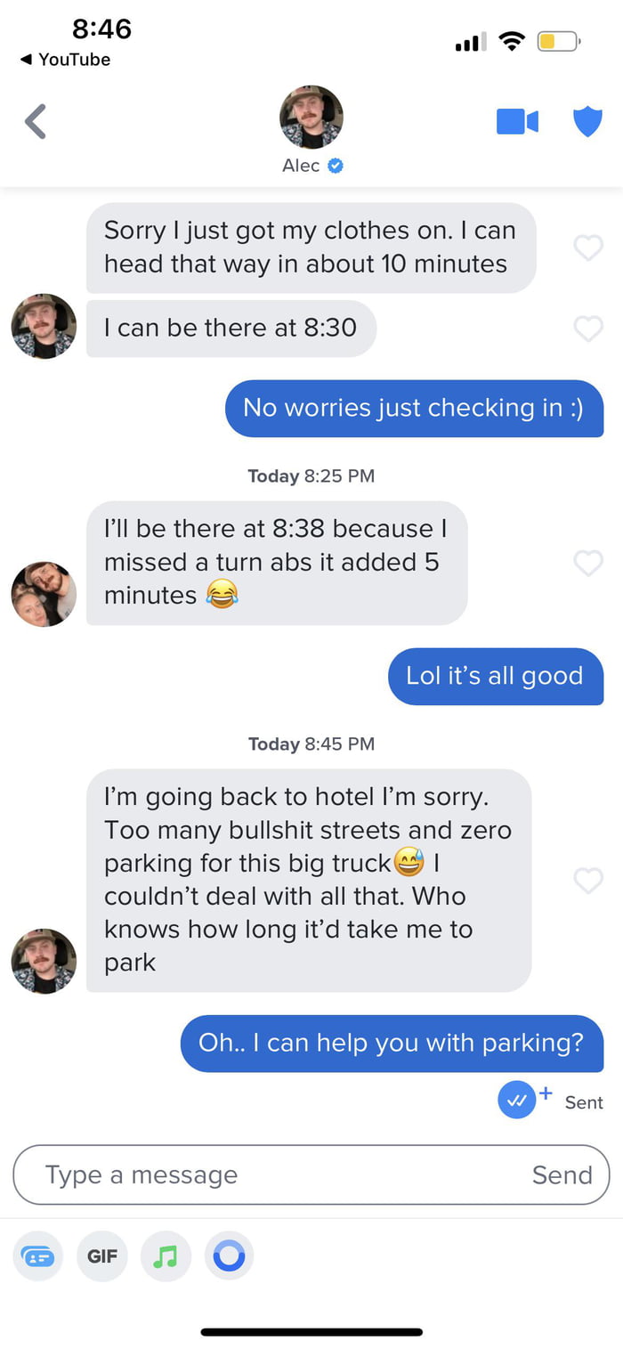 Dating is so exhausting I’ve been getting stood up a lot lately :) - 9GAG