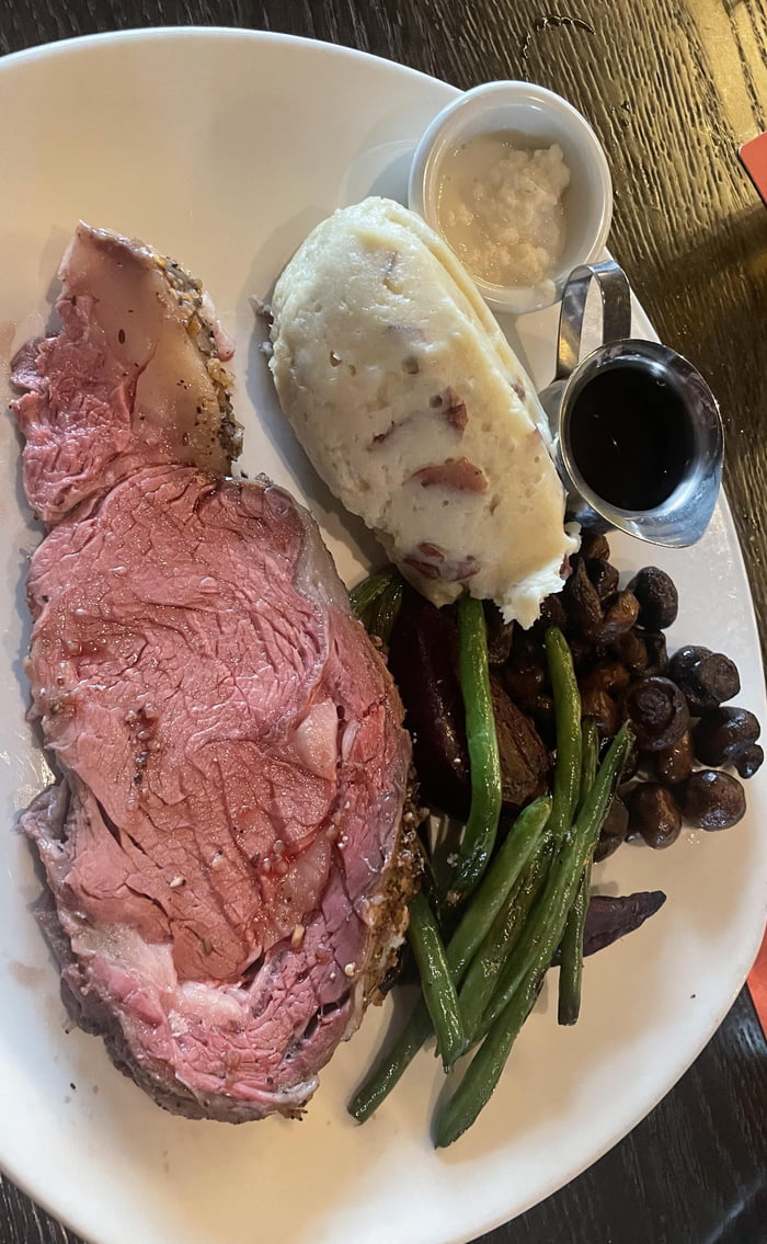 Prime rib from The Keg - 9GAG