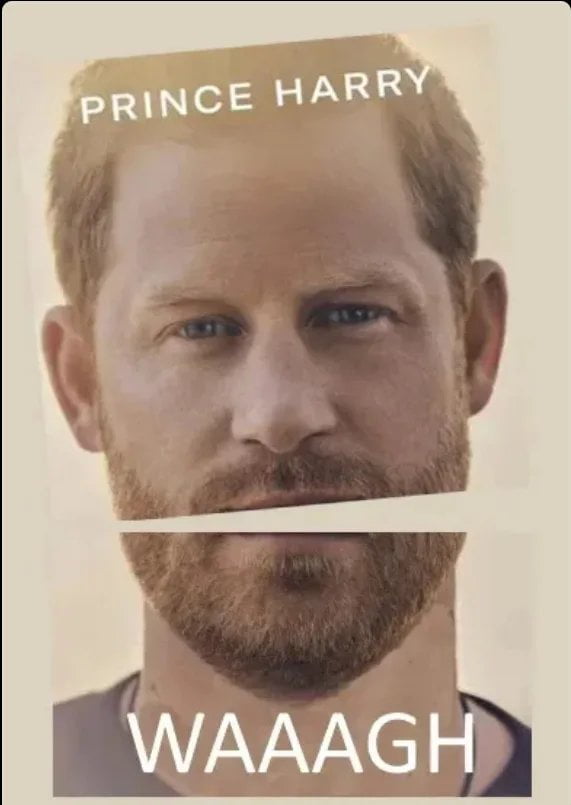 And you wrote all about it in your new book called "waaagh" lmfao - 9GAG