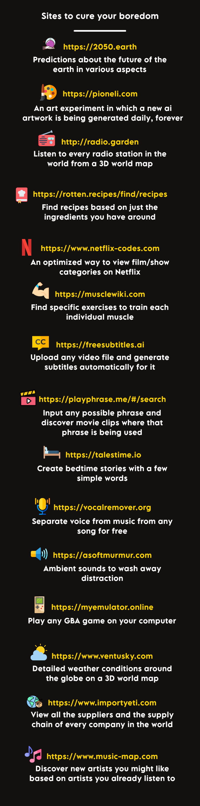 Add this to the list of Posts that you save once and never see again ...