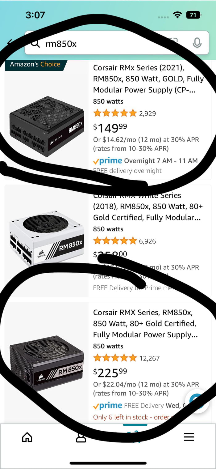What’s the difference between these 2 PSU? - 9GAG