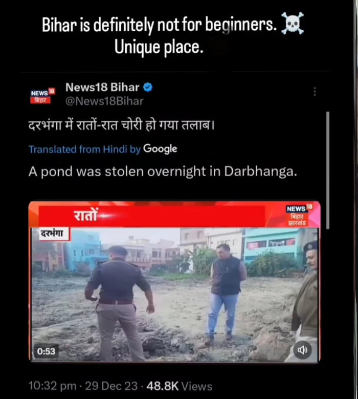 India is not for beginners. Bihar is a different world altogether. They ...