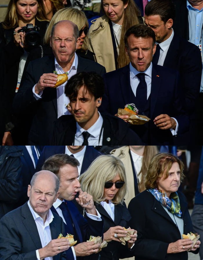 Germany tried to poison Macron with German food - 9GAG