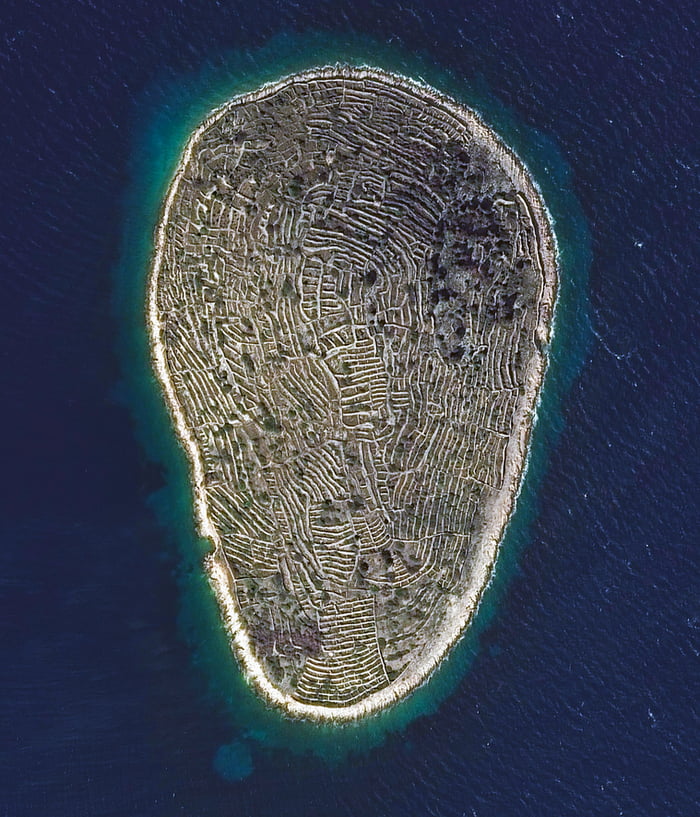 Baljenac is a small, uninhabited island in the Adriatic Sea, Croatia ...