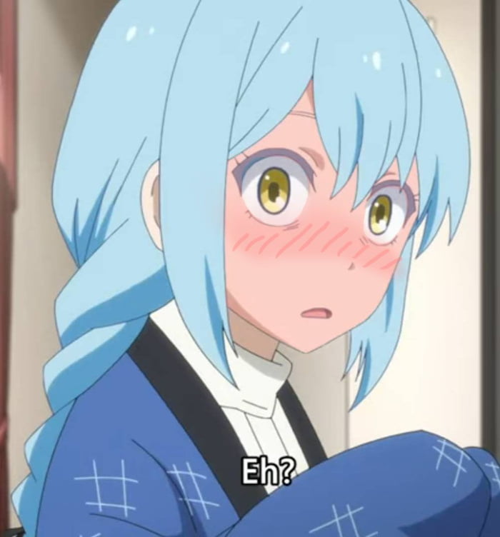 Rimuru blushing omg so cute - 9GAG