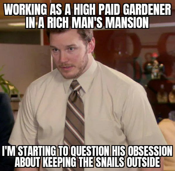 Damn there's a snail - 9GAG