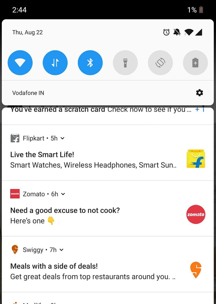 Zomato VS Swiggy | Notifications like these don't help them!! - 9GAG