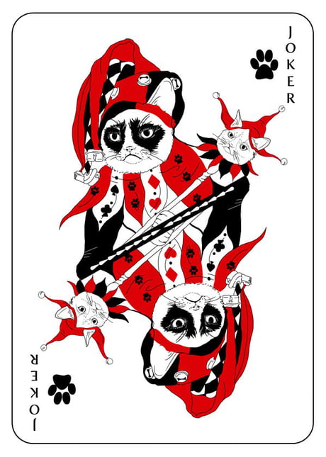 Joker Cat Grumpy Cat