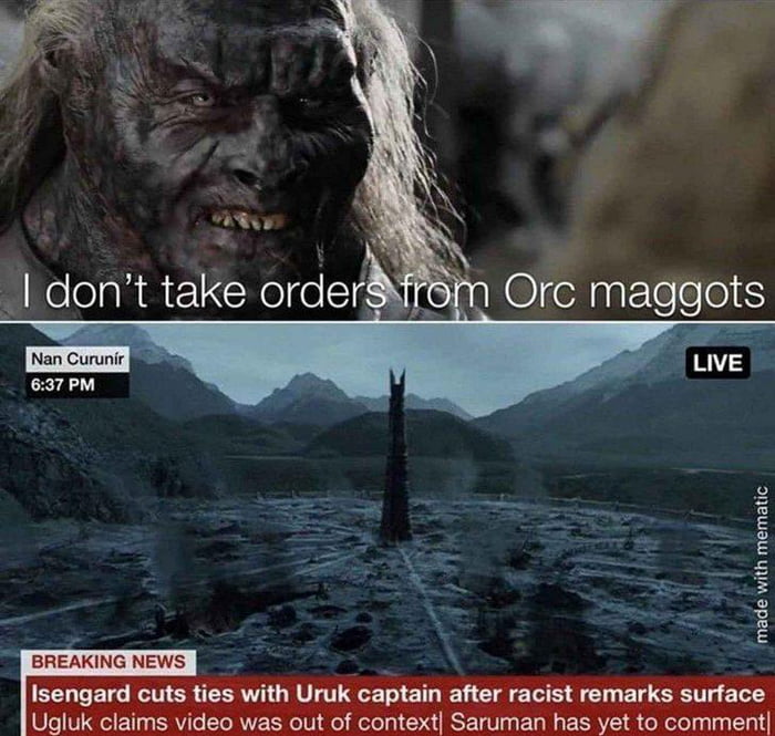 Middle Earth if it was 2025 - 9GAG