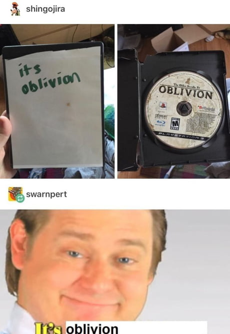 Best Funny oblivion Memes - 9GAG