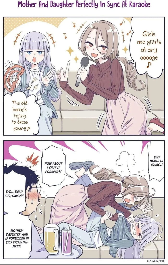 Mother - daughter yuri ? Hmm interesting - 9GAG