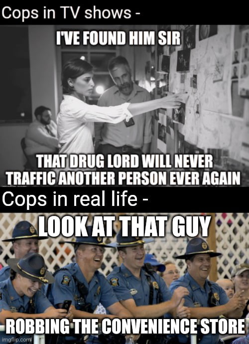 I got stopped as a teenager for jaywalking once, so I guess they're ...
