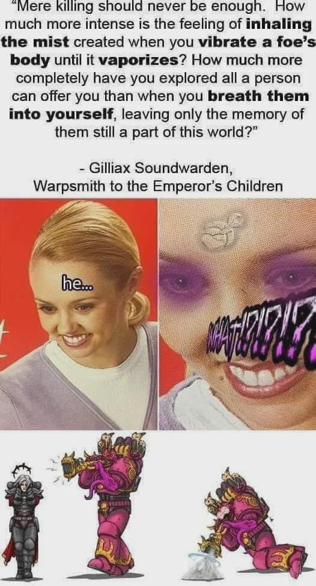 Best Funny slaanesh Memes - 9GAG