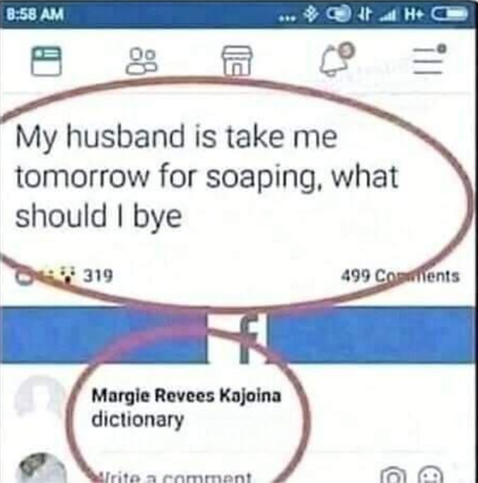 Grammar has left the chat - 9GAG