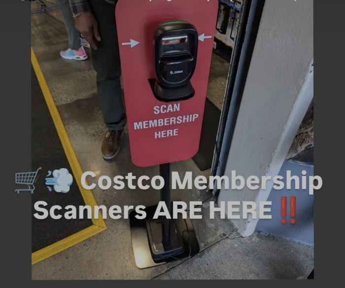 Costco Membership Scanners ARE HERE If YOUR picture doesn't pop up on ...
