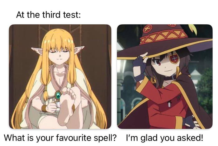 Can Megumin get the first class mage? - 9GAG