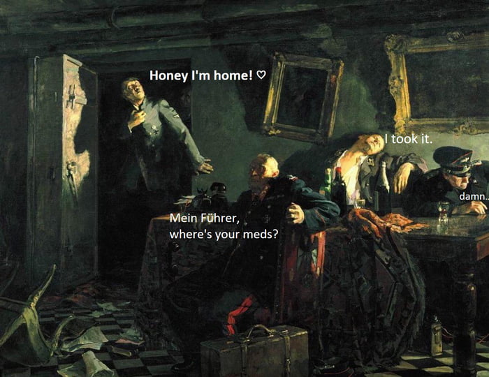 "The End. The last hours at Hitler's headquarters," by Kukryniksy (1948 ...