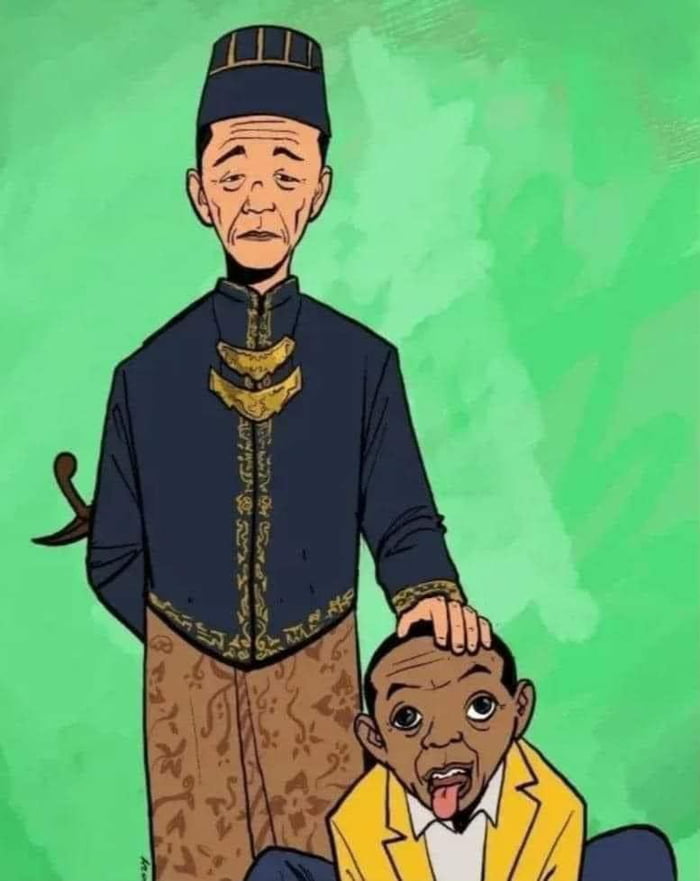 Raja Jawa dan peliharaannya - 9GAG